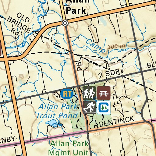 SOON50 Hanover - Southern Ontario Topo Map by Backroad Mapbooks ...