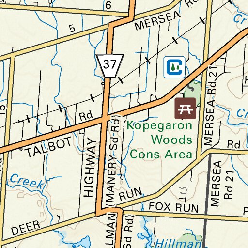 SOON03 Leamington - Southern Ontario Topo Map by Backroad Mapbooks ...