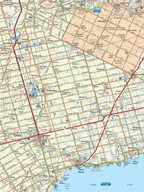 SOON19 Simcoe - Southern Ontario Topo Map by Backroad Mapbooks | Avenza ...