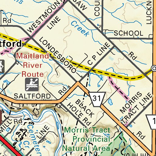 SOON40 Goderich - Southern Ontario Topo Map by Backroad Mapbooks ...