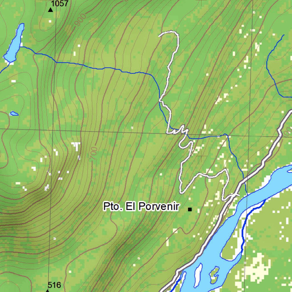 Río Baker 2 - Saltón del Baker - Río Nef - Cochrane 1/50.000 Map by ...