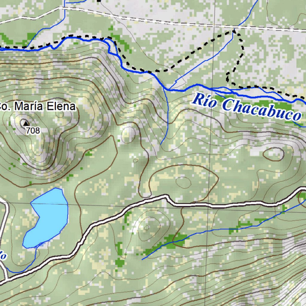 Valle Chacabuco - Parque Patagonia 1/50.000 Map by Pixmap Cartografia ...