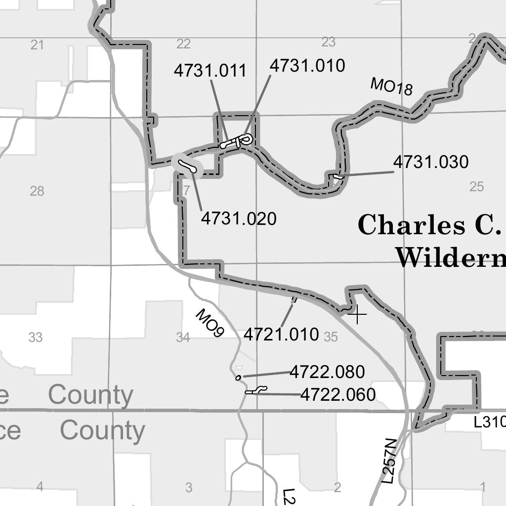 Hoosier NF MVUM Pleasant Run Map by US Forest Service R9 | Avenza Maps