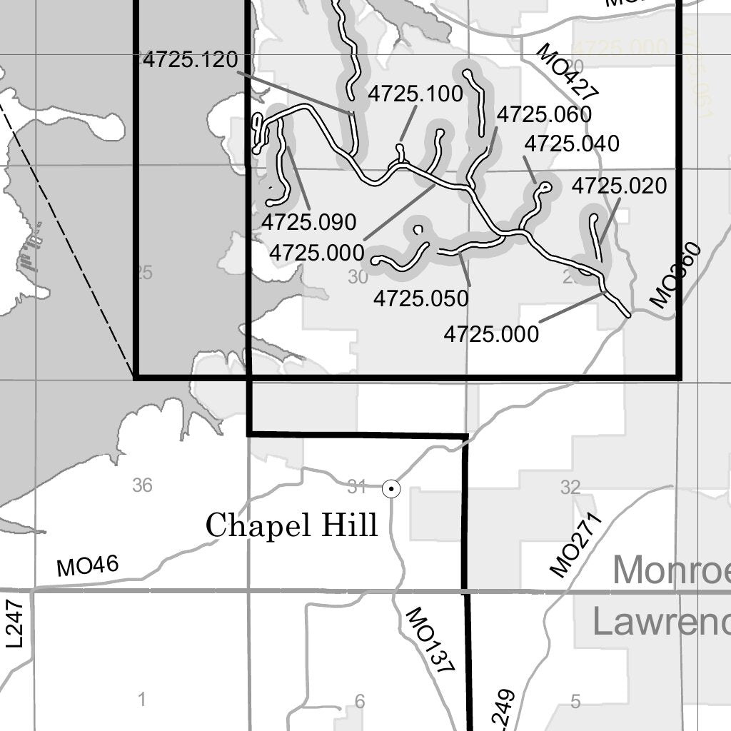 Hoosier NF MVUM Pleasant Run Map by US Forest Service R9 | Avenza Maps