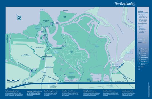 Baylands Trail Map by Palo Alto Open Space | Avenza Maps