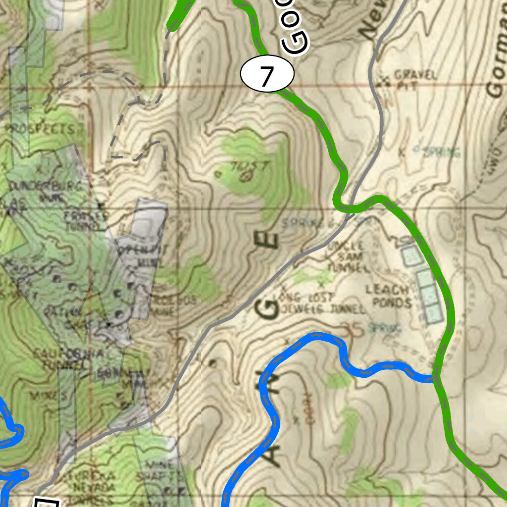 Eureka Trail System Map by The Great Basin Institute | Avenza Maps