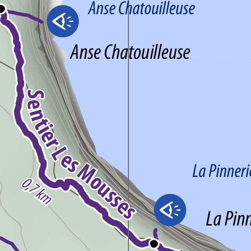 Prêt-à-Partir | Boucle secteur Île-Bonaventure Map by Rando Quebec ...