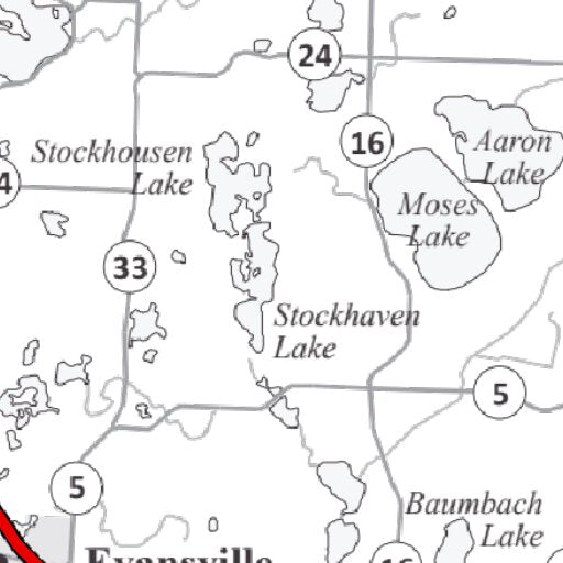 Central Lakes Trail Map by Lake Wobegon Trail Association | Avenza Maps