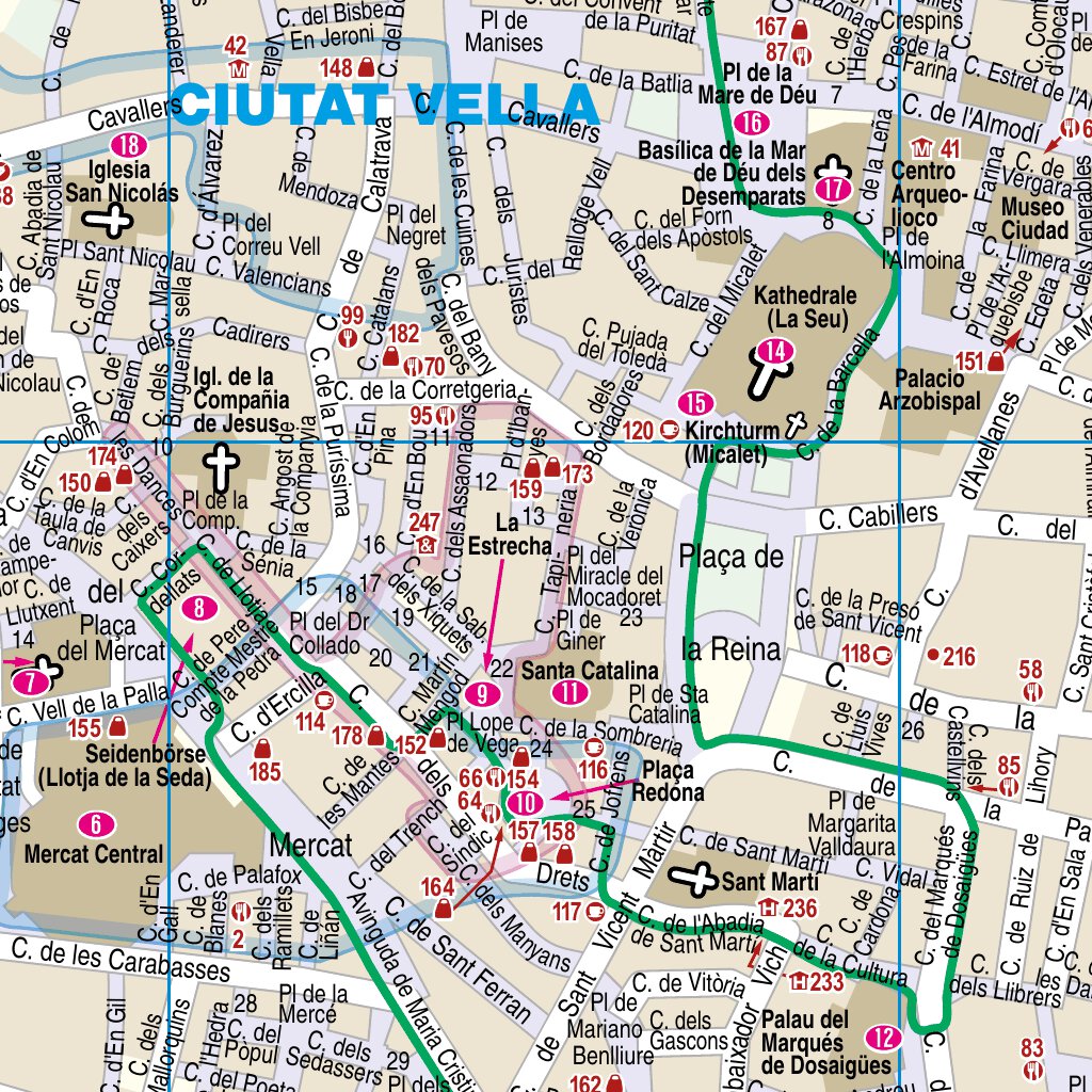 Citymap Valencia 2022 Map by Reise Know-How Verlag Peter Rump GmbH ...