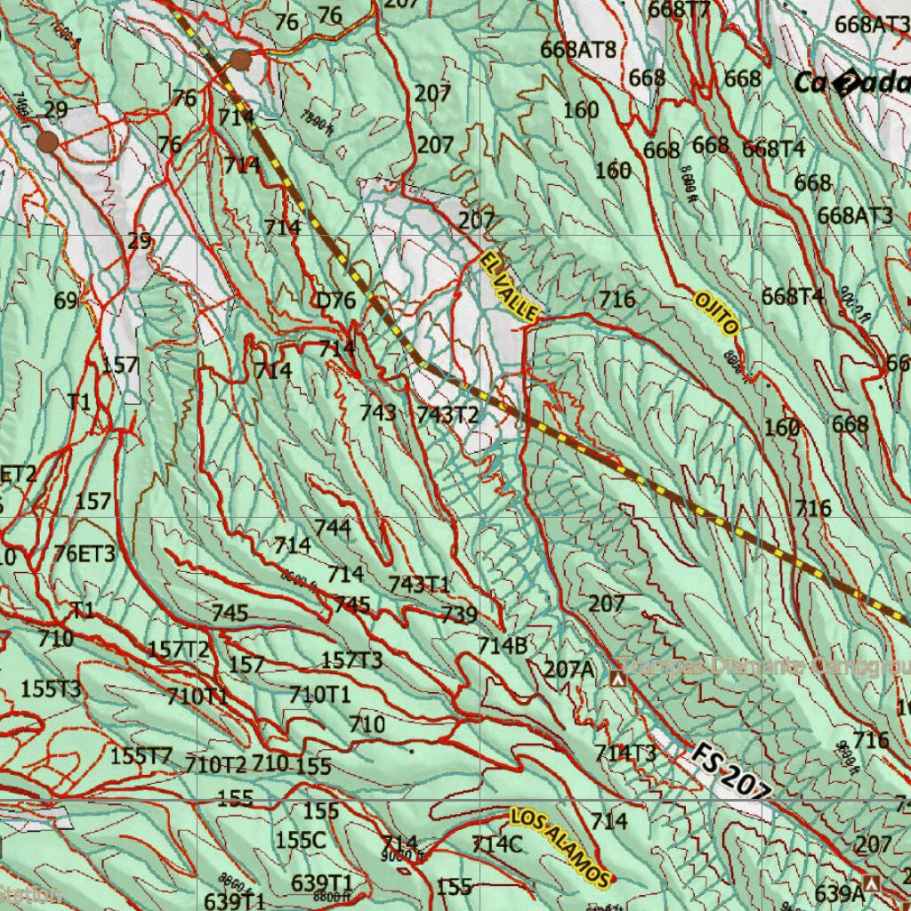 NM Unit 50 Land Ownership Map by New Mexico HuntData LLC | Avenza Maps