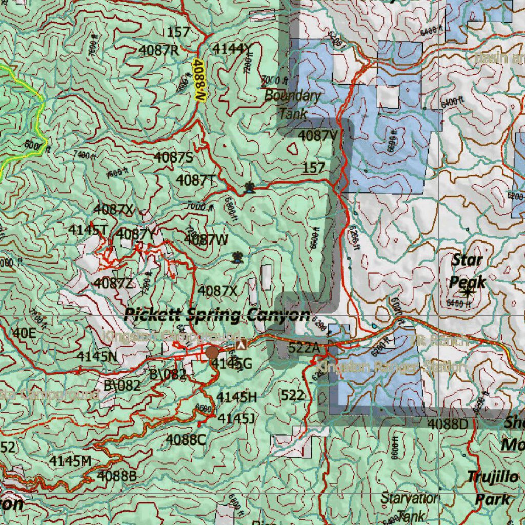 NM Unit 24 Land Ownership Map by New Mexico HuntData LLC | Avenza Maps