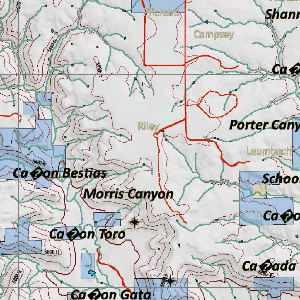 NM Unit 59 Land Ownership Map by New Mexico HuntData LLC | Avenza Maps