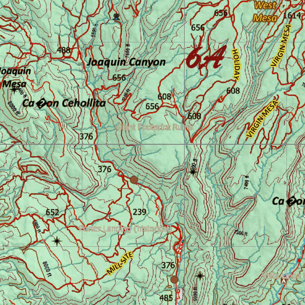 NM Unit 6A Land Ownership Map by New Mexico HuntData LLC | Avenza Maps