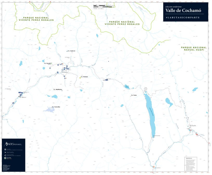 Valle de Cochamo #LARUTASECOMPARTE Map by Andes Profundo | Avenza Maps