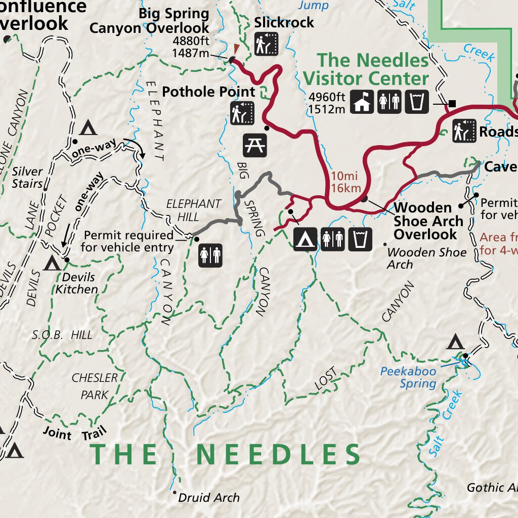 Canyonlands National Park Map by US National Park Service | Avenza Maps