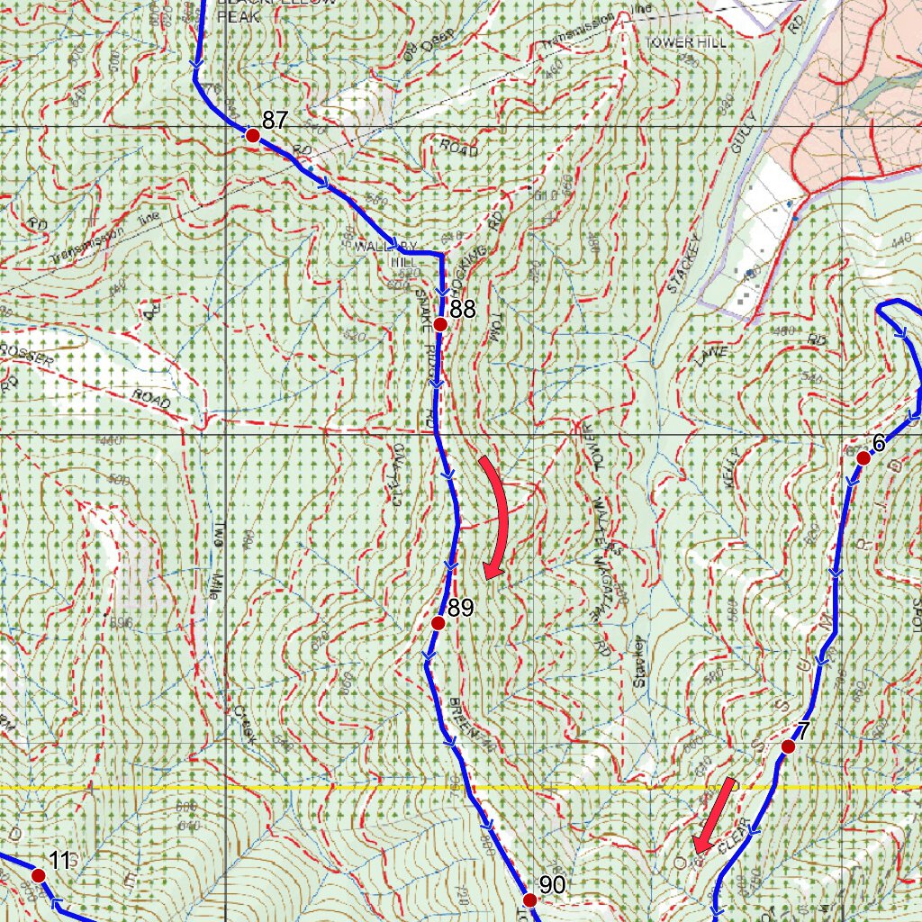 Bright Ultra 100km Map by Terrainium Pty Ltd | Avenza Maps