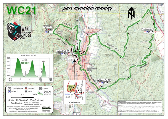 Wandi Cross 21 Map by Terrainium Pty Ltd | Avenza Maps