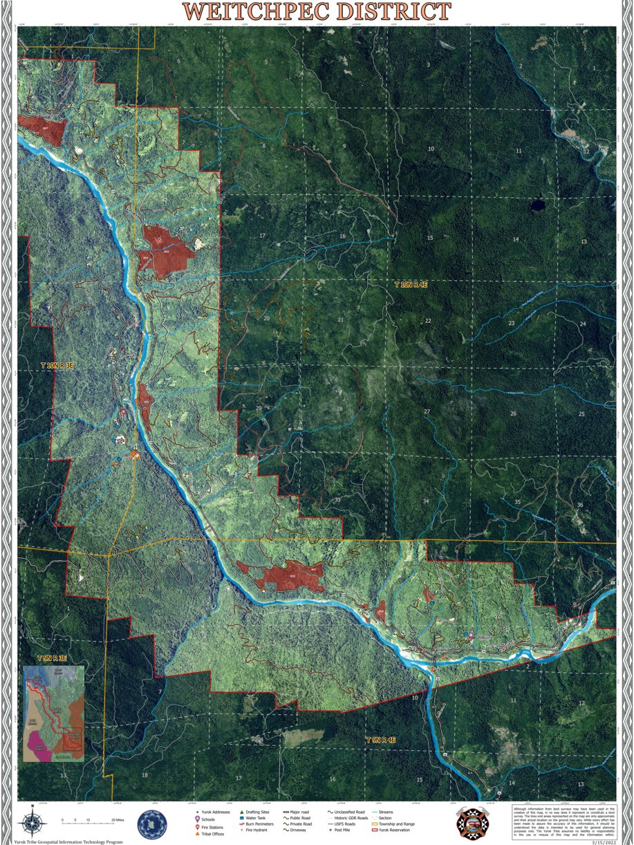 Weitchpec Map by Yurok | Avenza Maps