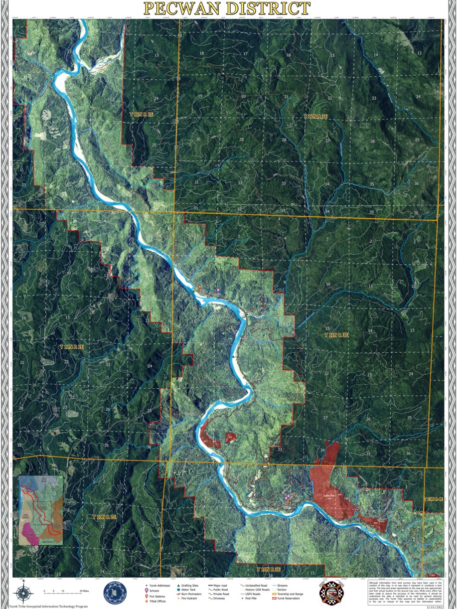 Pecwan Map by Yurok | Avenza Maps