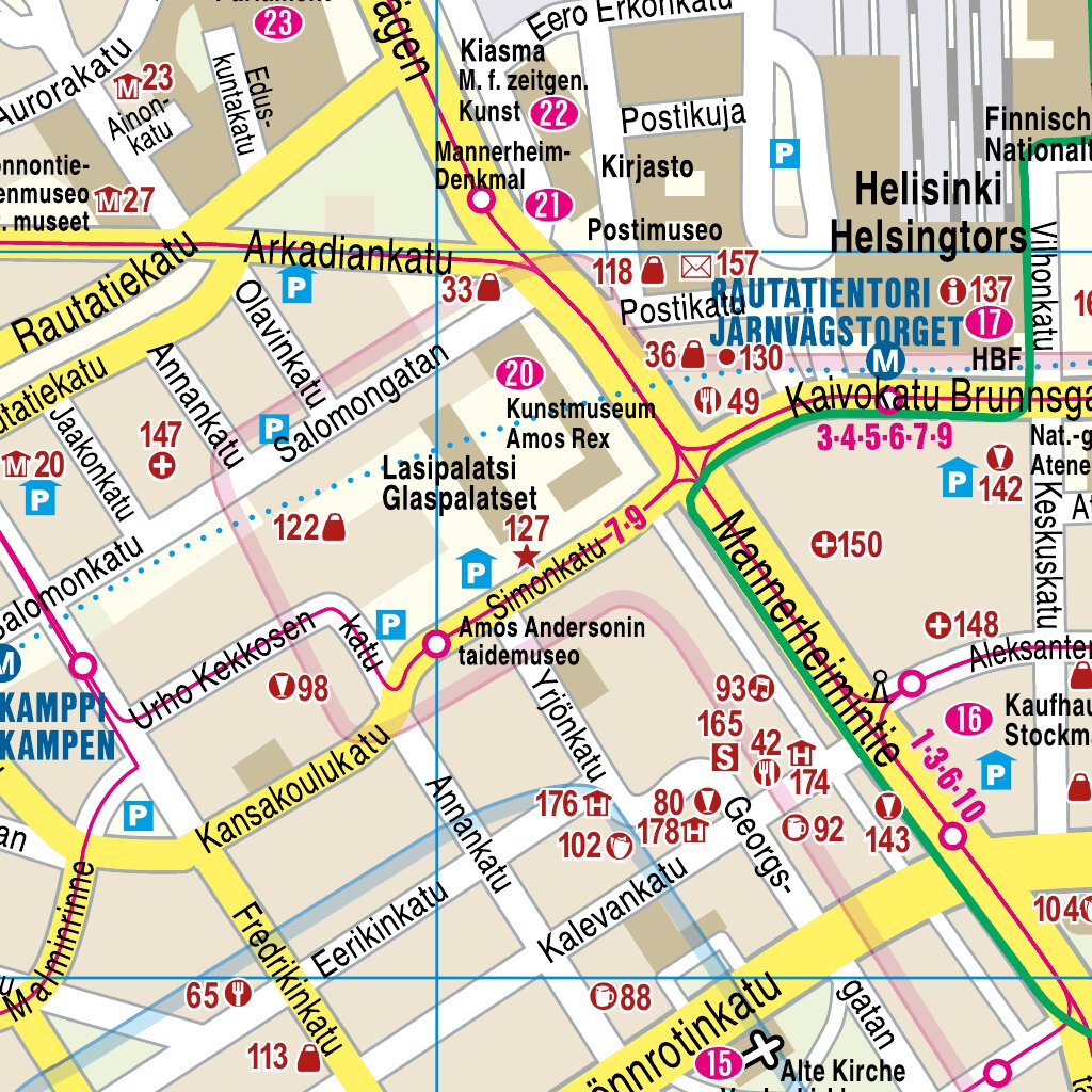 Citymap Helsinki 2022 Map by Reise Know-How Verlag Peter Rump GmbH ...