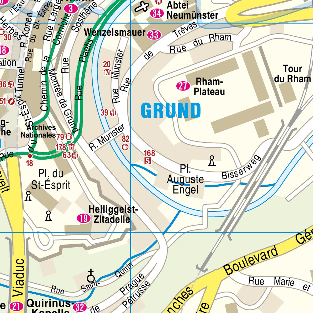Citymap Luxembourg 2022 Map by Reise Know-How Verlag Peter Rump GmbH ...