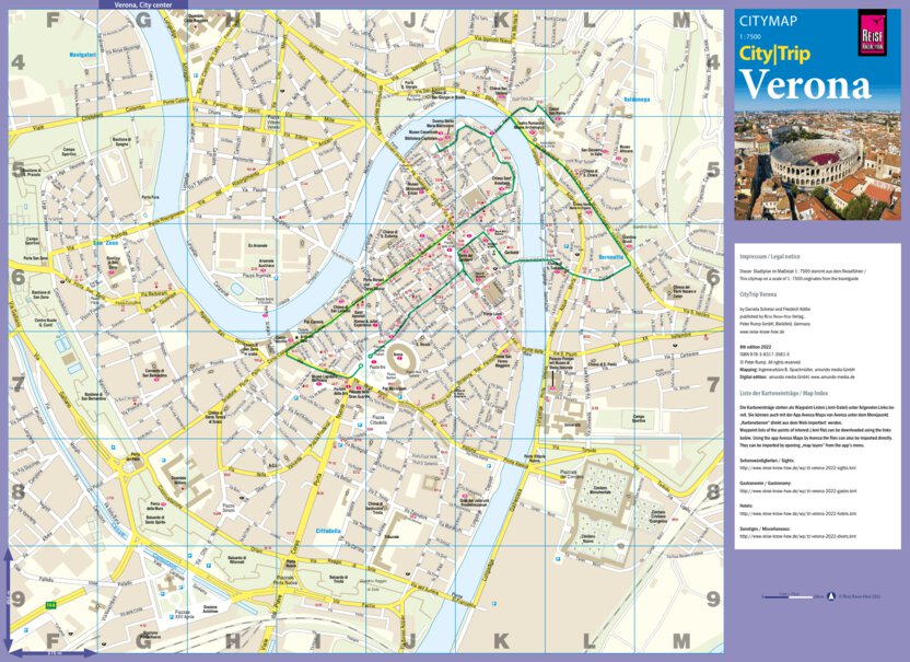 Verona Map City Roman Verona 1: The Two Gateways Of Verona – Italian