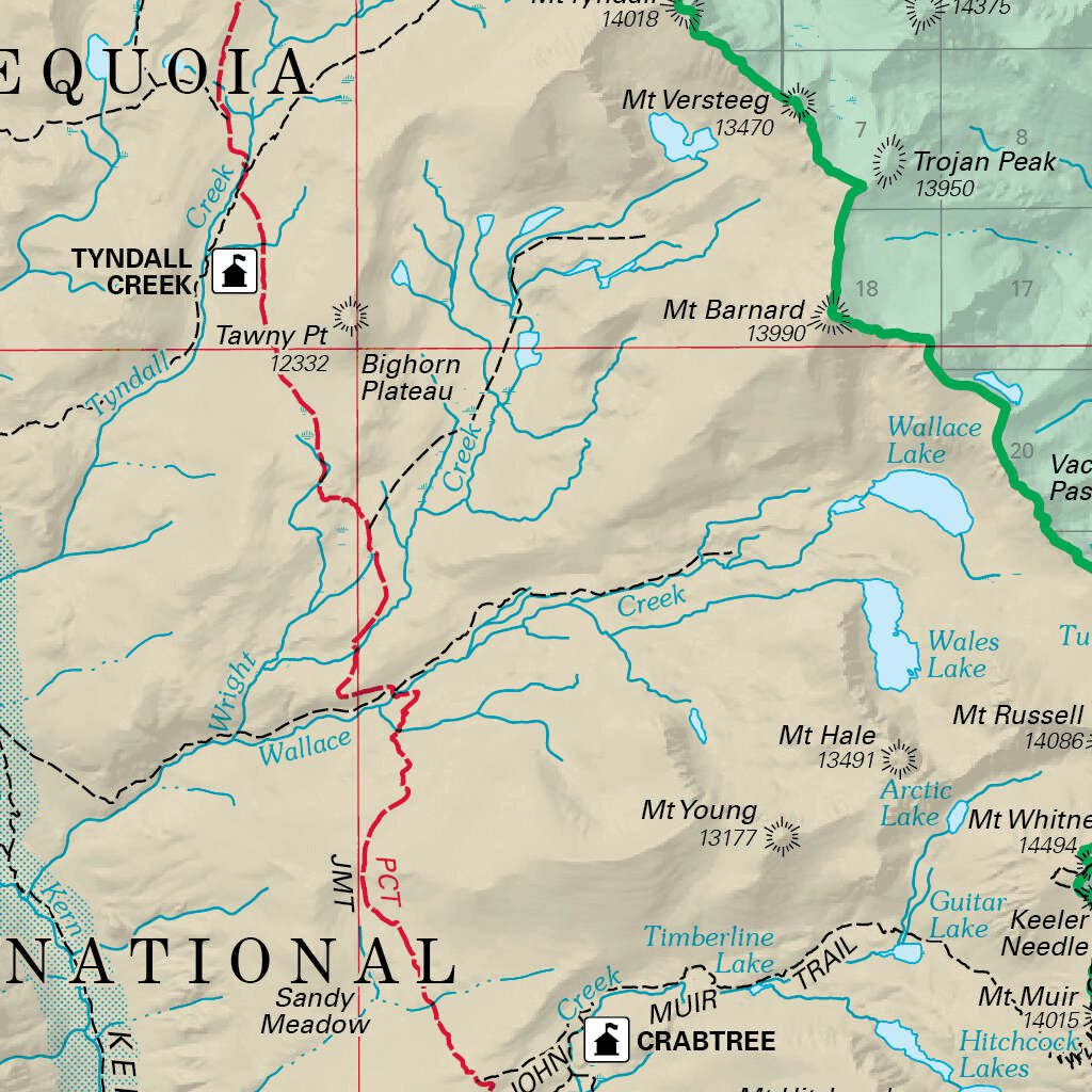 Inyo National Forest (South) Map by US Forest Service R5 | Avenza Maps