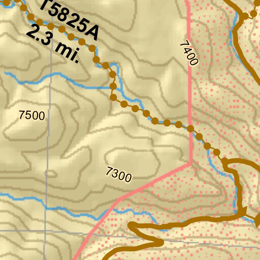 Shelf Road Recreation Area Map by Bureau of Land Management - Colorado ...