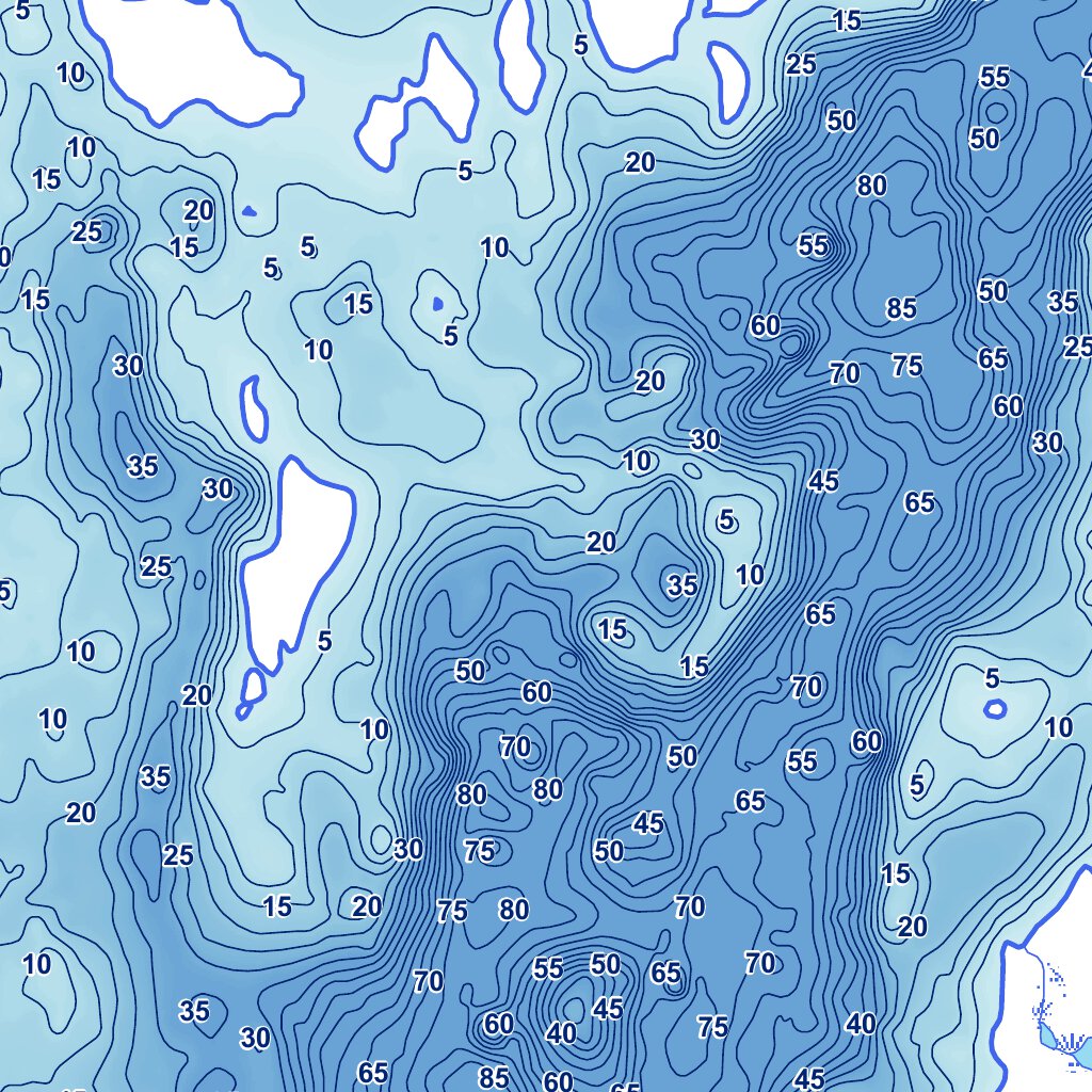 Réservoir Cabonga (La Vérendrye) Map by Sepaq | Avenza Maps
