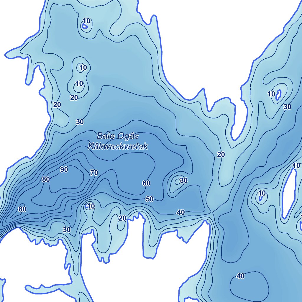 Grand lac Victoria (La Vérendrye) Map by Sepaq | Avenza Maps