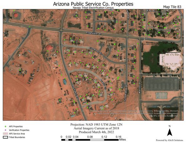 Tuba City 83 Map by ASciS Solutions | Avenza Maps
