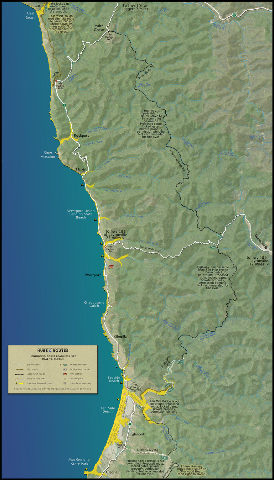 H&R Readiness-N. Mendocino Coast—Usal to Cleone (just above Fort Bragg ...