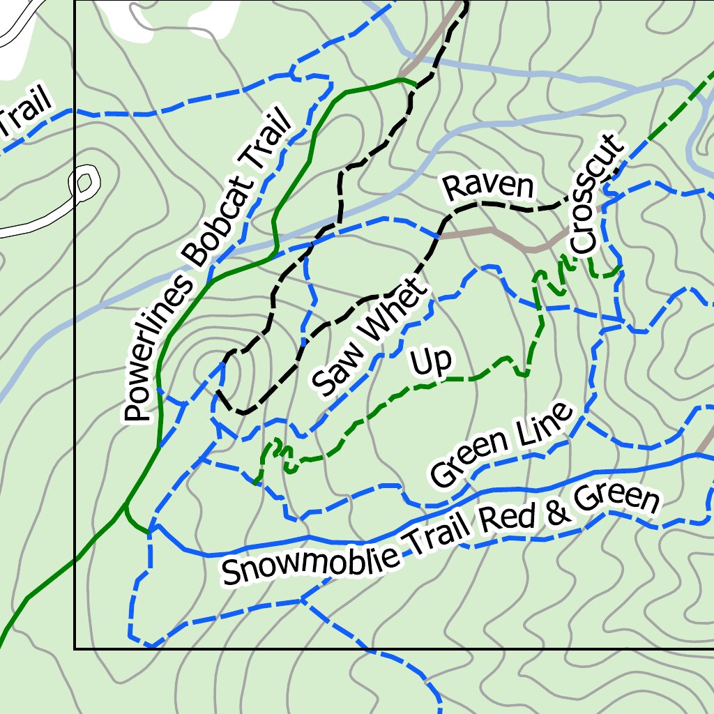 Blackstrap Area Map by Eyes Up Adventures | Avenza Maps
