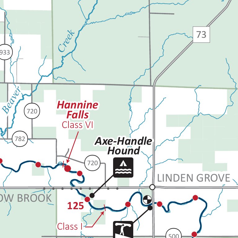 Little Fork River State Water Trail - Map 1 Sturgeon River State Forest ...