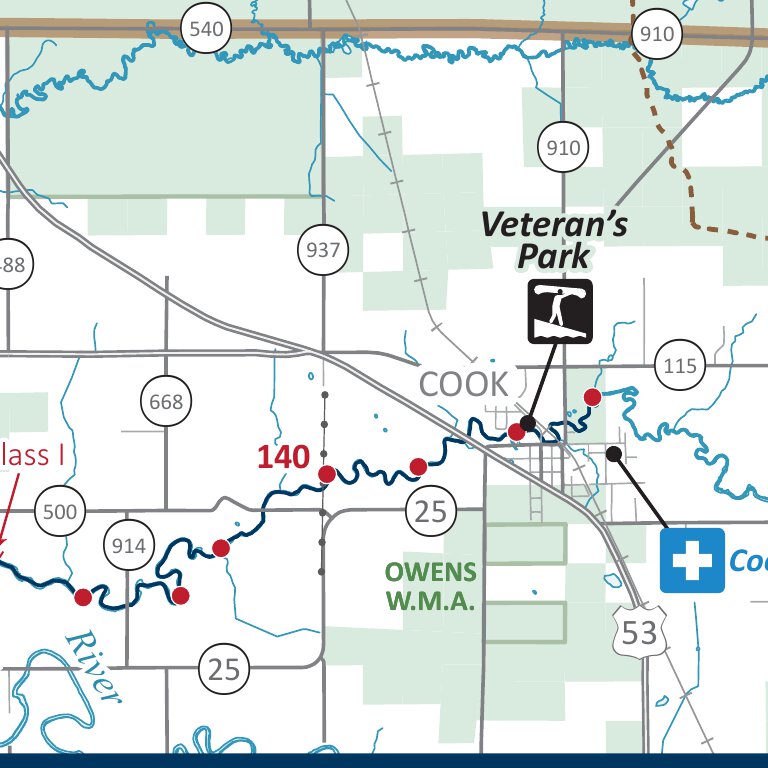 Little Fork River State Water Trail - Map 1 Sturgeon River State Forest ...