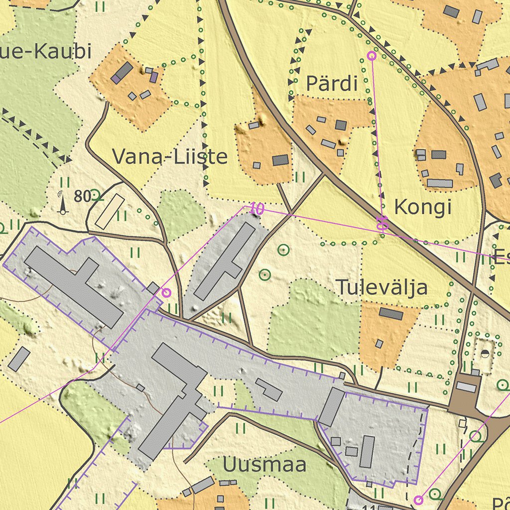 Kaubi küla, Saaremaa vald Map by Maa-amet | Avenza Maps