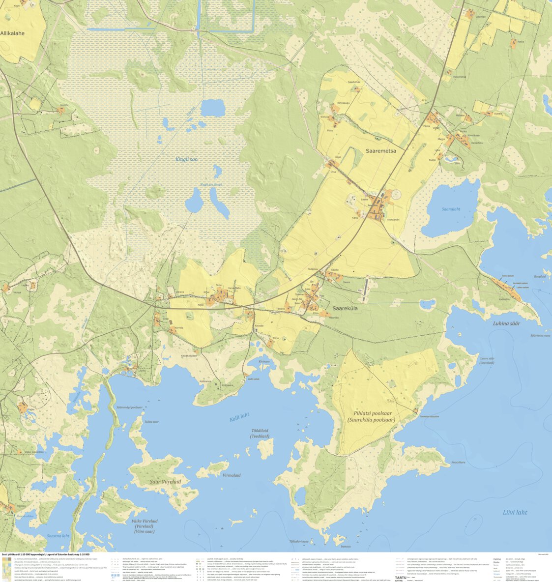 Saareküla, Saaremaa vald Map by Maa-amet | Avenza Maps
