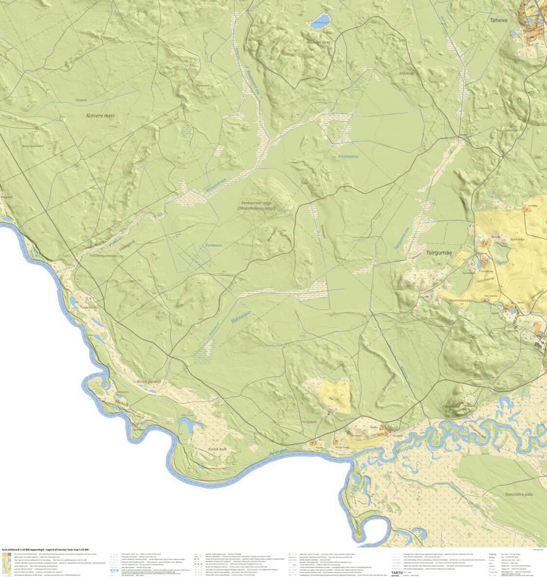 Laanemetsa küla, Valga vald (3) Map by Maa-amet | Avenza Maps