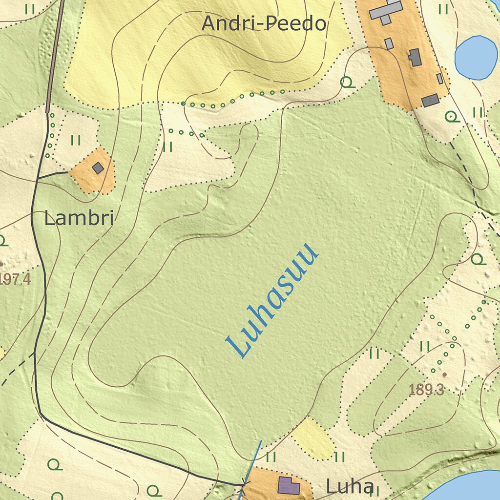 Kaubi küla, Rõuge vald Map by Maa-amet | Avenza Maps