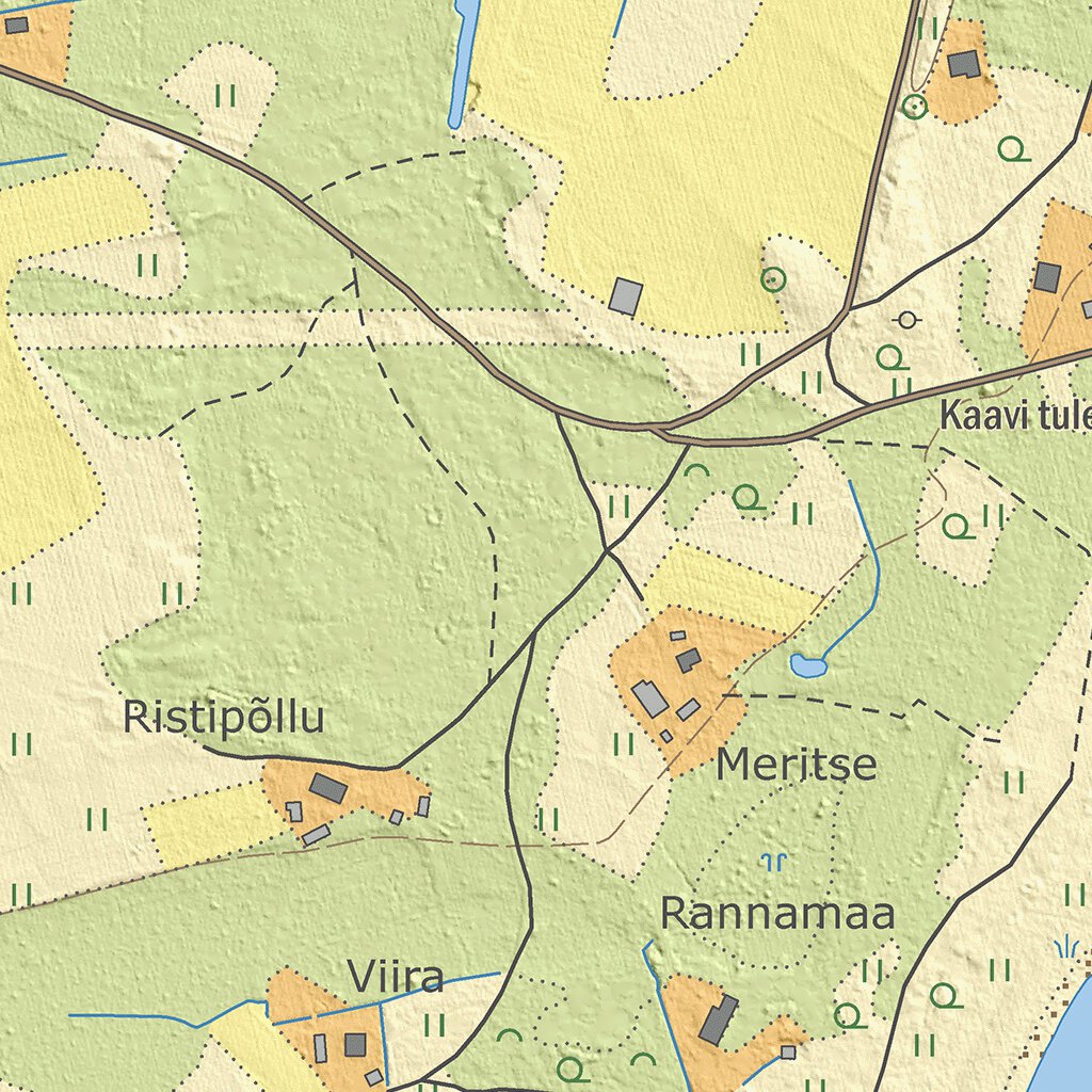Kaavi küla, Saaremaa vald Map by Maa-amet | Avenza Maps