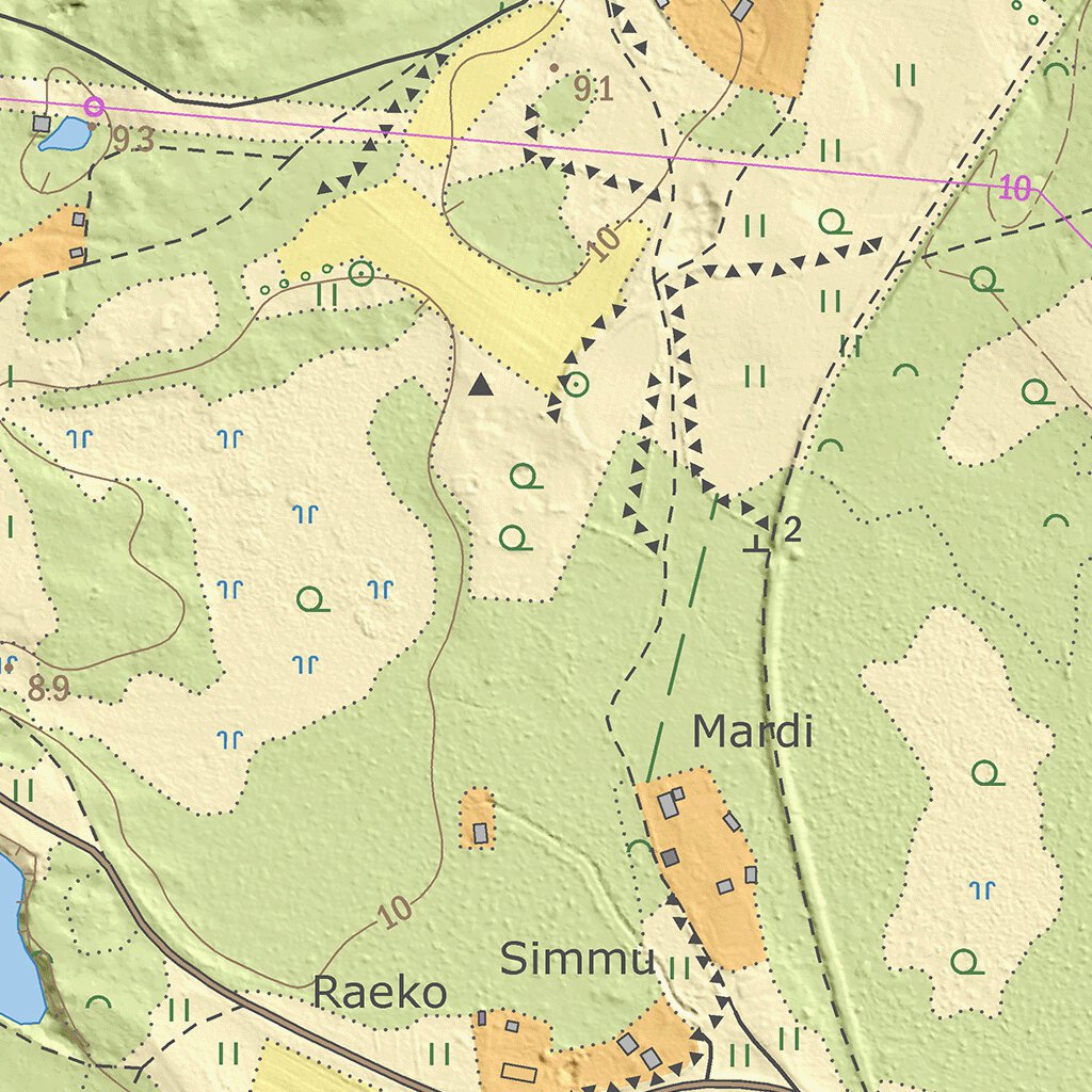 Undva küla, Saaremaa vald Map by Maa-amet | Avenza Maps