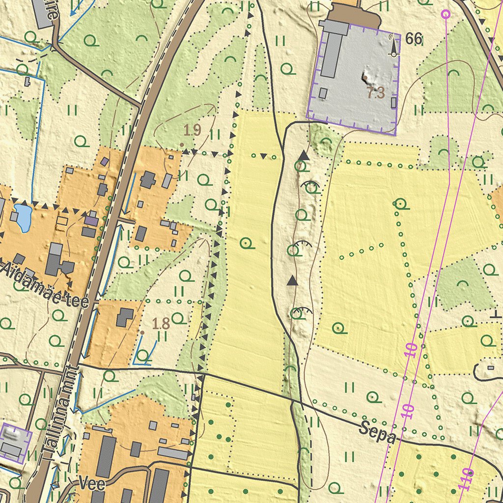 Virtsu alevik, Lääneranna vald Map by Maa-amet | Avenza Maps