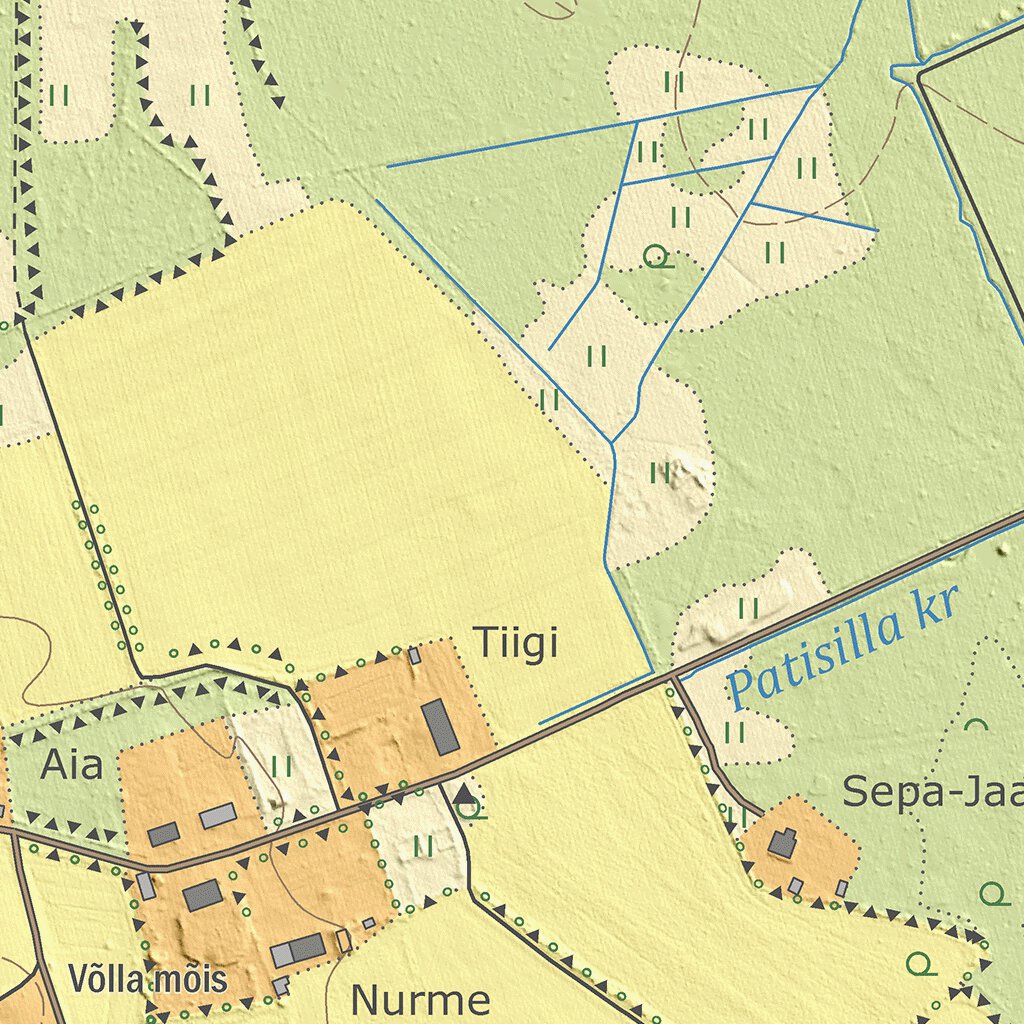 Hellamaa küla, Muhu vald Map by Maa-amet | Avenza Maps