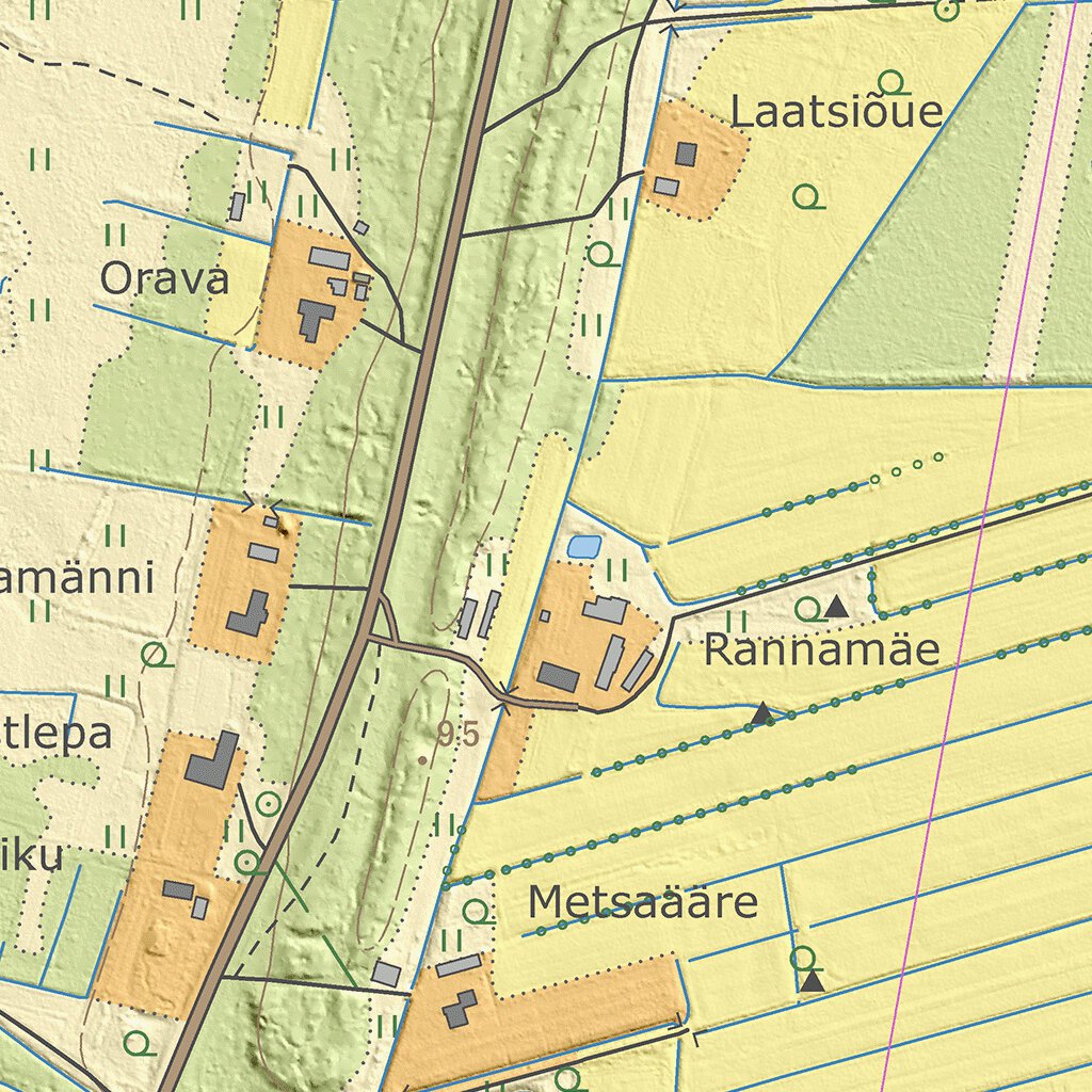 Ikla küla, Häädemeeste vald (1) Map by Maa-amet | Avenza Maps