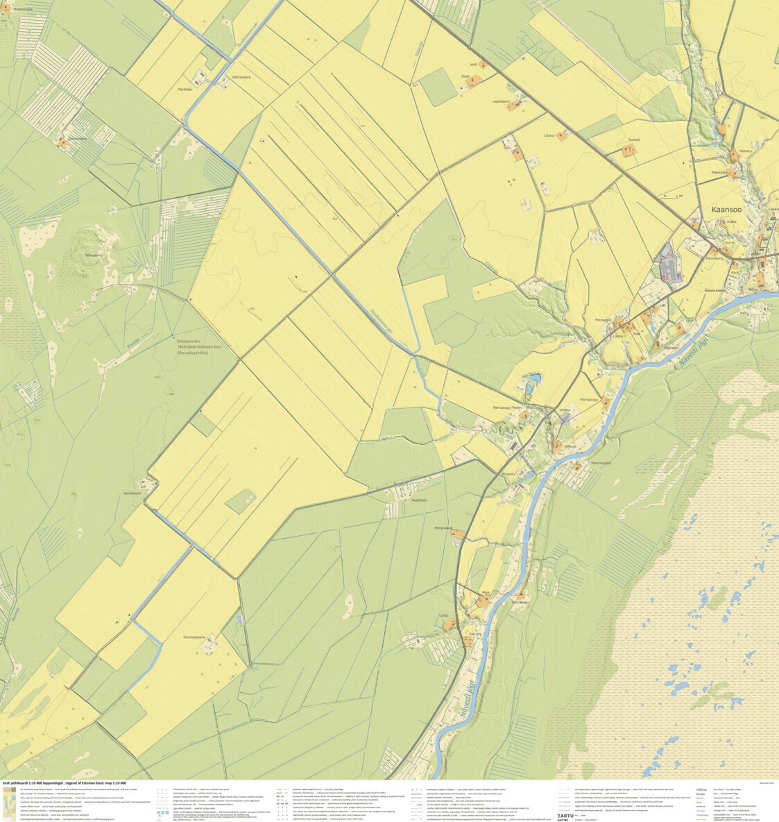 Kaansoo küla, Põhja-Pärnumaa vald Map by Maa-amet | Avenza Maps