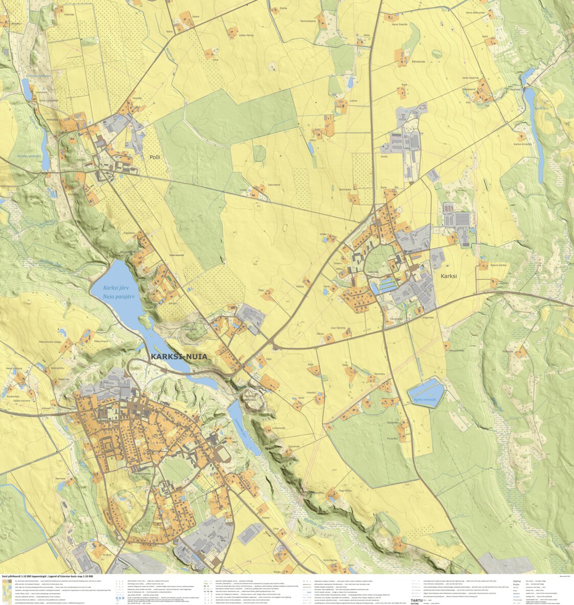 Karksi küla, Mulgi vald Map by Maa-amet | Avenza Maps