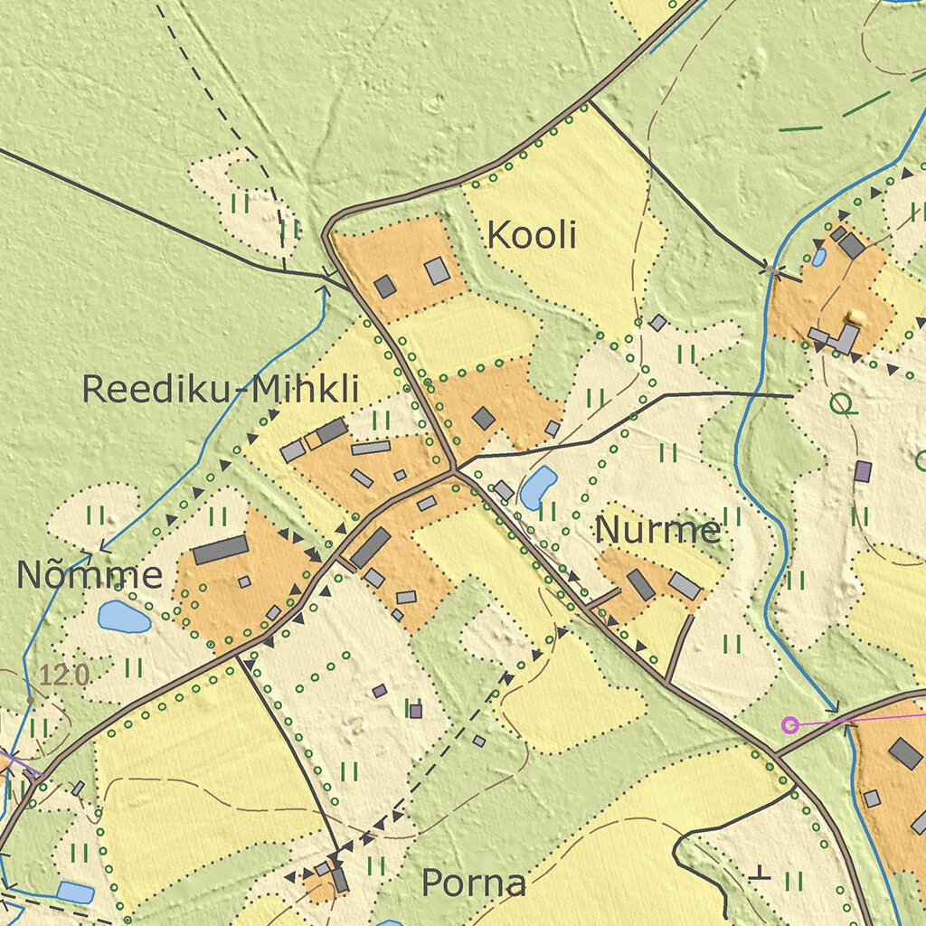 Meedla küla, Saaremaa vald Map by Maa-amet | Avenza Maps