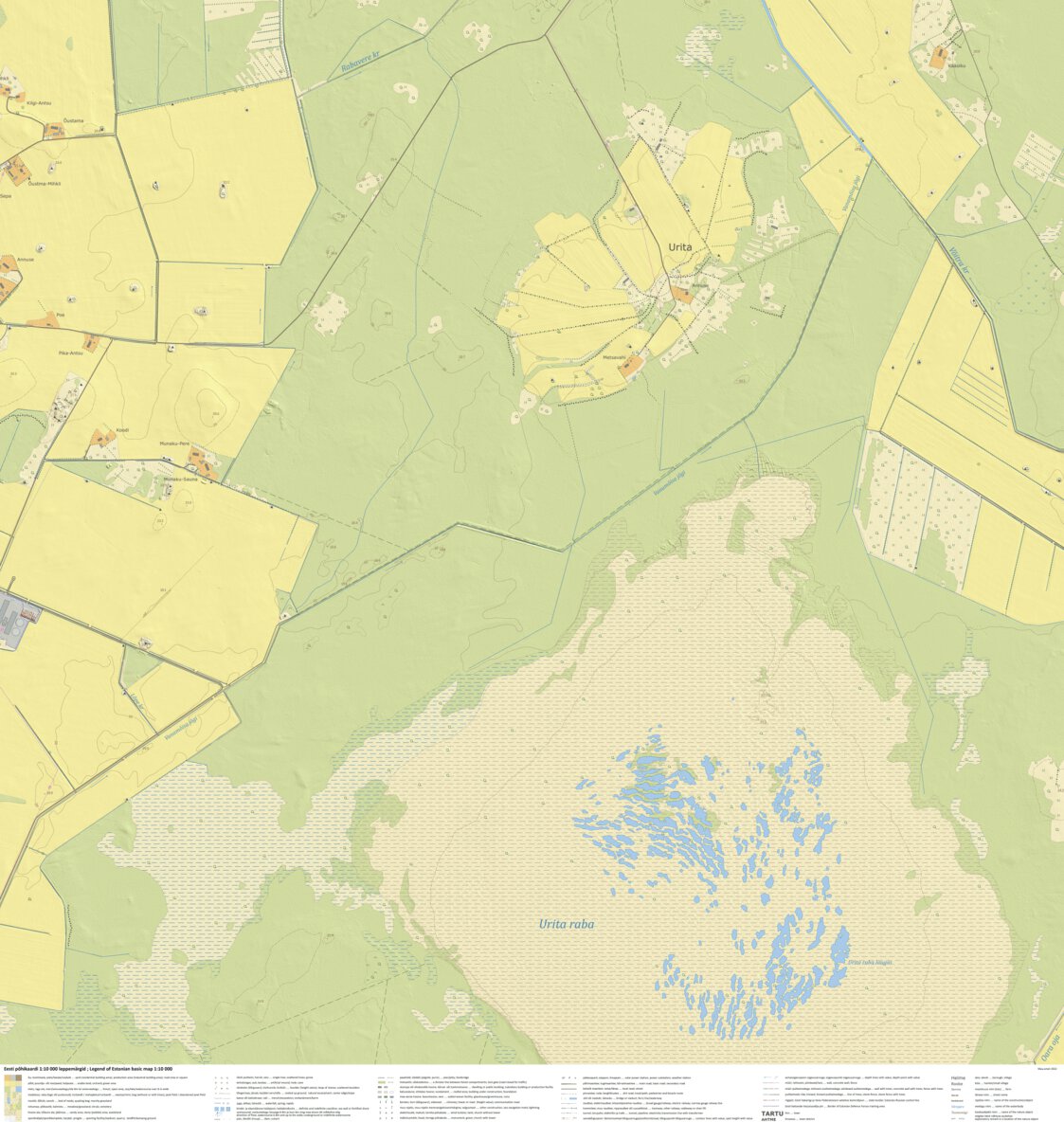 Urita küla, Lääneranna vald Map by Maa-amet | Avenza Maps