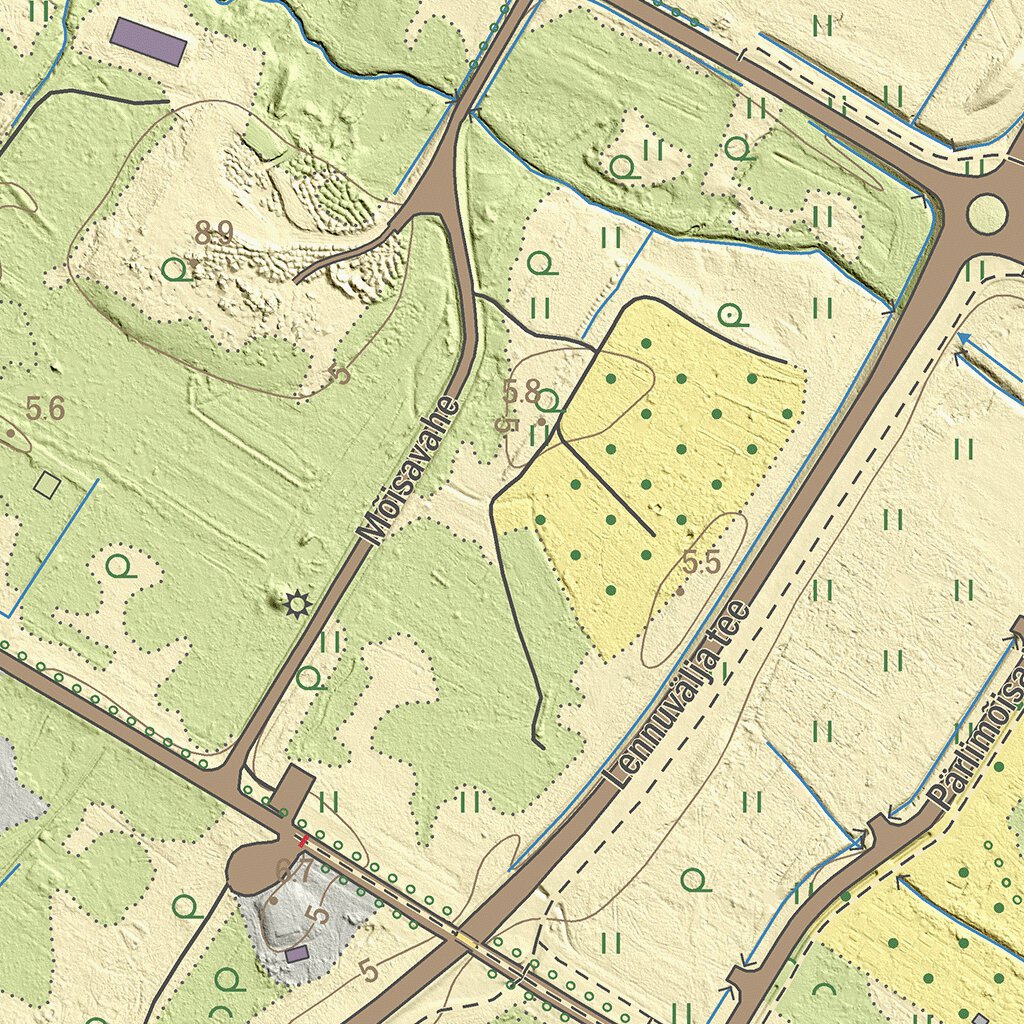 Pärnu linn, Pärnu linn (3) Map by Maa-amet | Avenza Maps