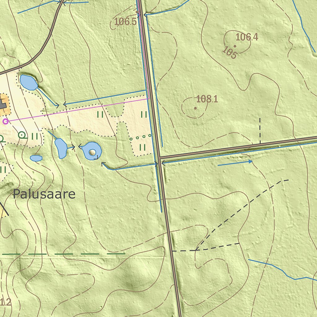 Ainja küla, Mulgi vald (2) Map by Maa-amet | Avenza Maps